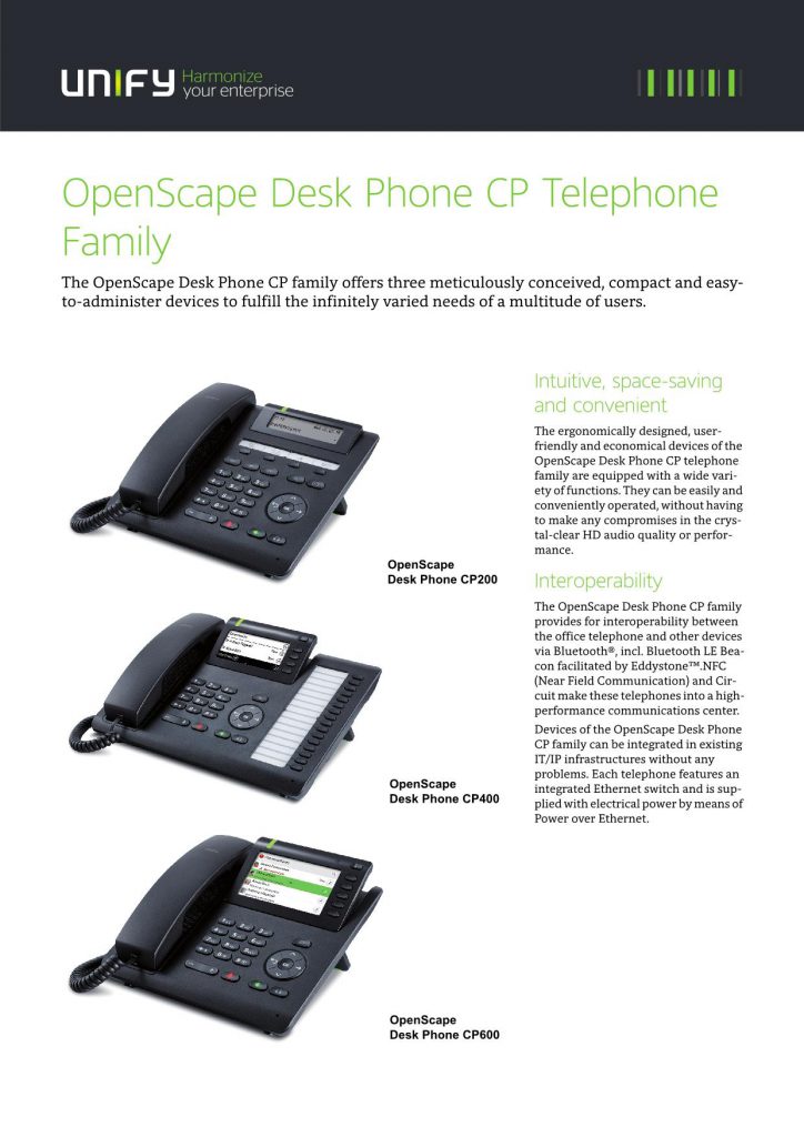 OpenScape Desk Phone CP adatlap_1 - Twinex PRO Kft.